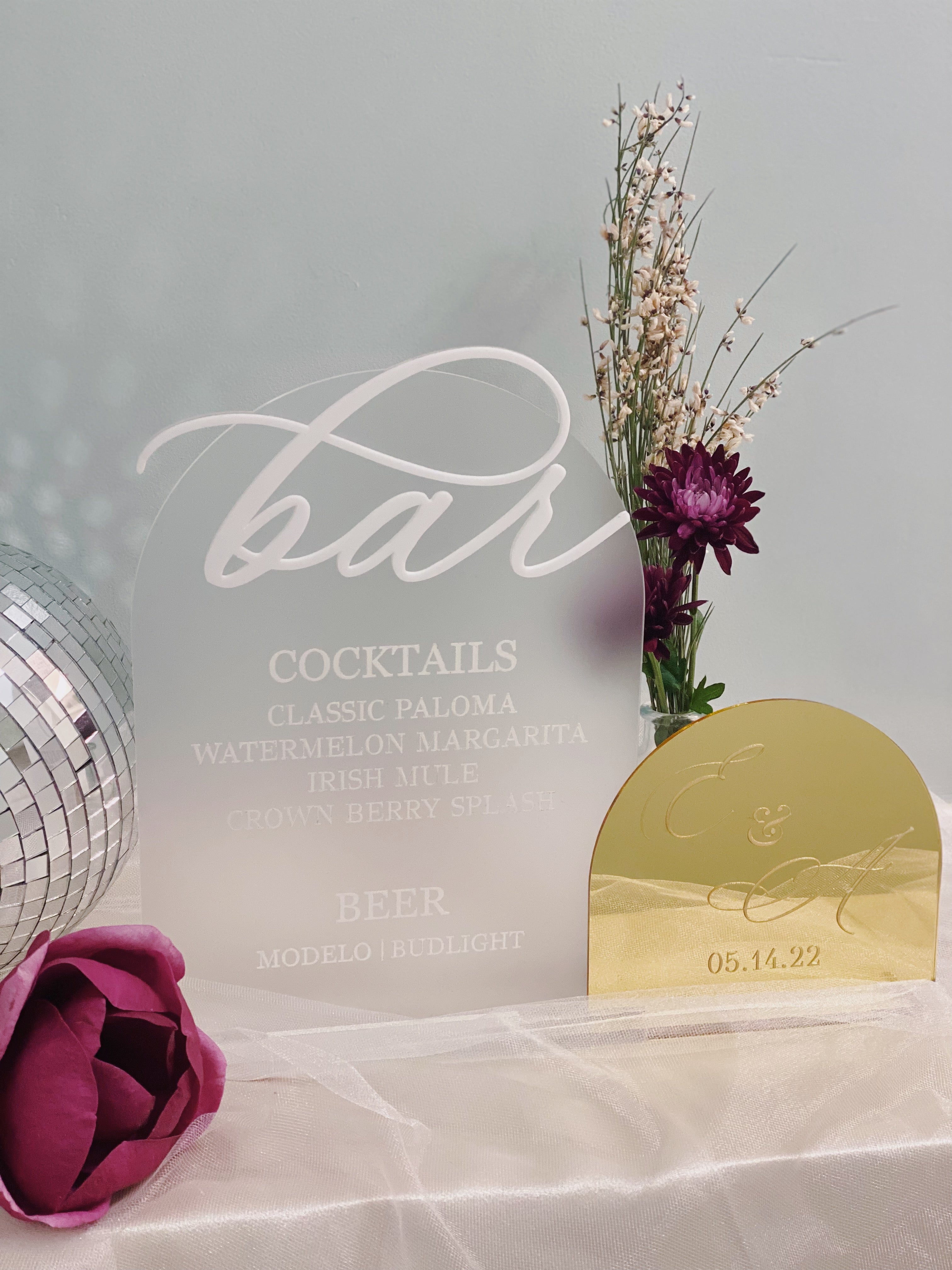 Double Dome Bar Sign – sipsandsoirees