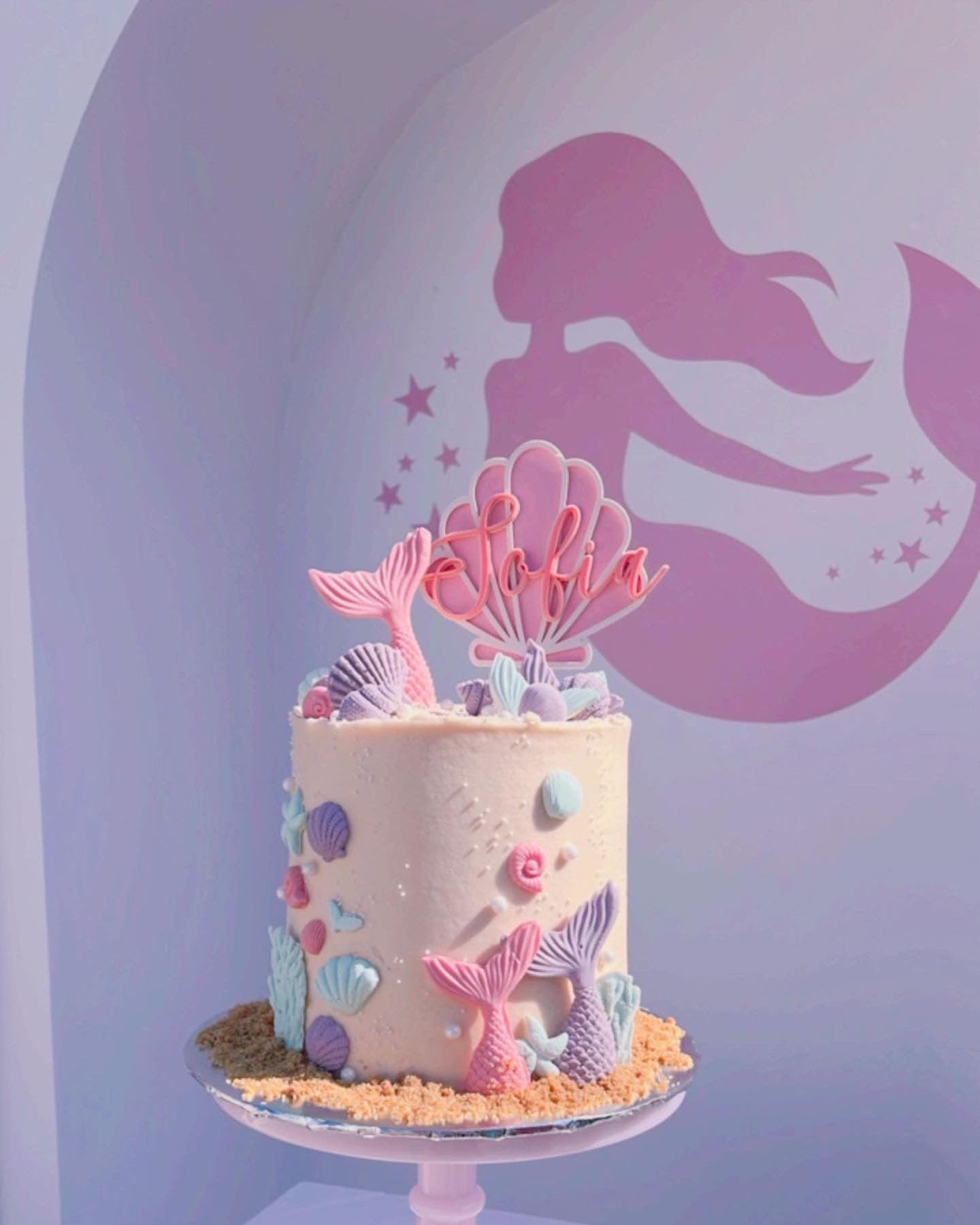 Mermaid Cake Topper – sipsandsoirees